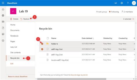 using the sharepoint recycle bin complete guide — lazyadmin
