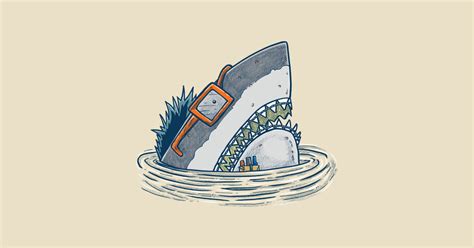 The Nerd Shark Glasses T Shirt Teepublic
