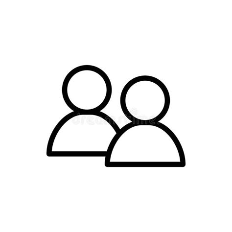 Group Users Icon Ideal For Community And Team Collaboration Stock