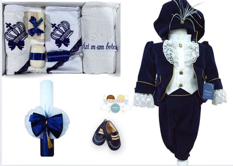 Set Botez Baieti Little Prince Hainute Magice