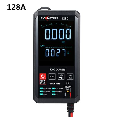Richmeters Digital Multimeter 6000 Counts True Rms Vicedeal
