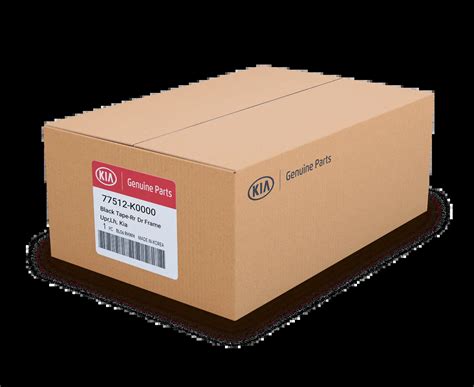 77512 K0000 Black Tape Rr Dr Frame Uprlh Kia Yoshiparts