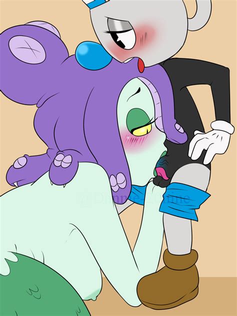 Rule 34 2017 Animate Inanimate Blush Breasts Cala Maria Cephalopod Clothing Cup Cuphead Game