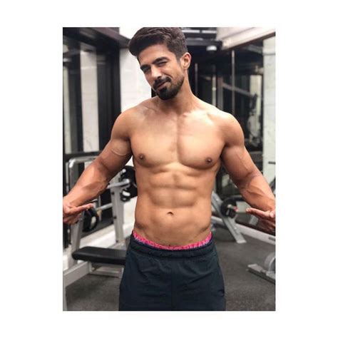 Shirtless Bollywood Men Saqib Saleem Stripping Off