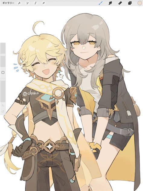 Cho Kooooo Aether Genshin Impact Stelle Honkai Star Rail Trailblazer Honkai Star Rail