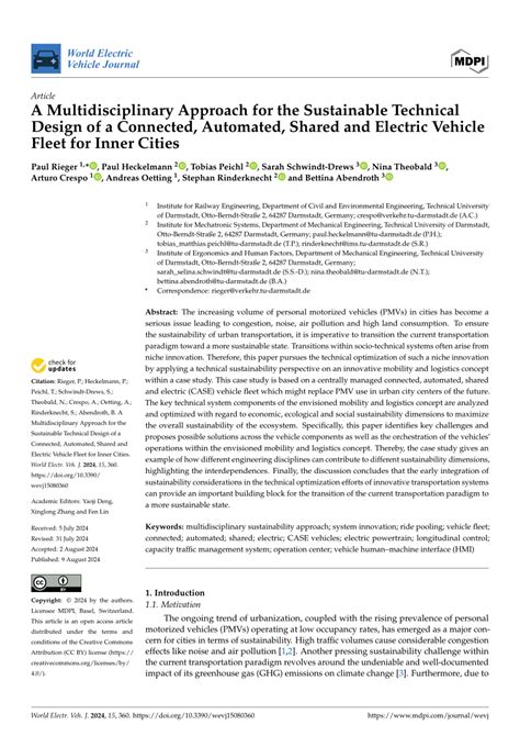 pdf a multidisciplinary approach for the sustainable technical design
