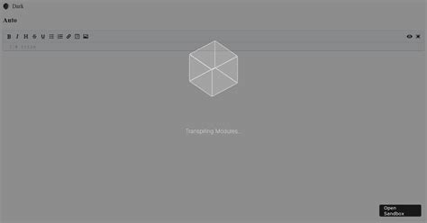 React Markdown Editor Forked Codesandbox