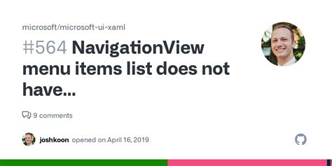 Navigationview Menu Items List Does Not Have Automationproperties Name Set Issue