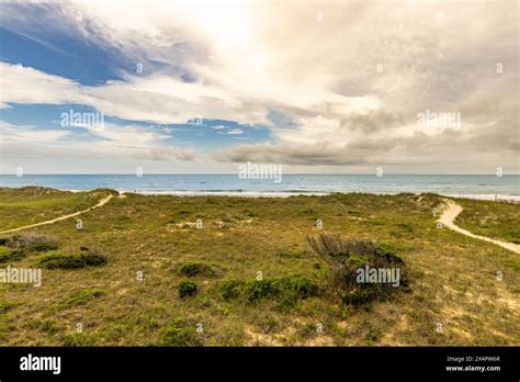 Outer Banks Ocean Scene Stock Photo Alamy