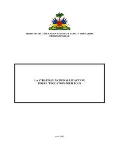 LA STRATÉGIE NATIONALE DACTION POUR la strat gie nationale d action pour pdf PDF PRO