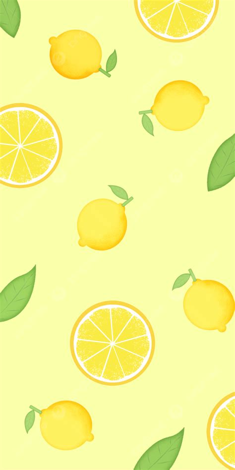 Lemon Slices Wallpaper