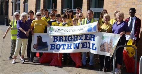 Uddingston Grammar Pupils Take Part In Community Clean Ups Daily Record