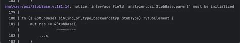 wrong notice reference field must be initialized when initialize
