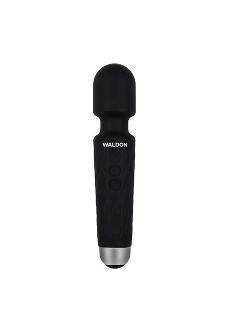 Waldon By Dr Odin W 7001 Cordless Waterproof Wand Massager Black