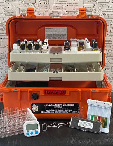 Kt2011 Hazcat Industrial Chemical Identification Kit Hazcat