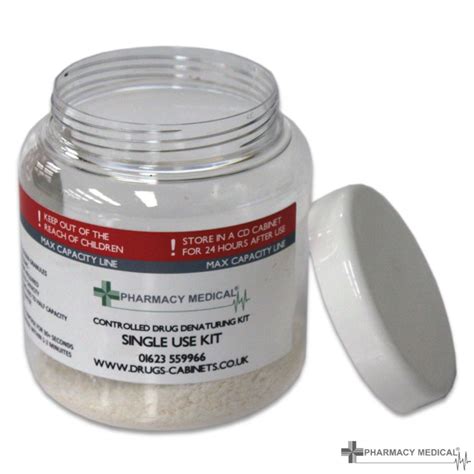 Denaturing Kits For Medicines And Controlled Drugs Drug Denaturing Kits