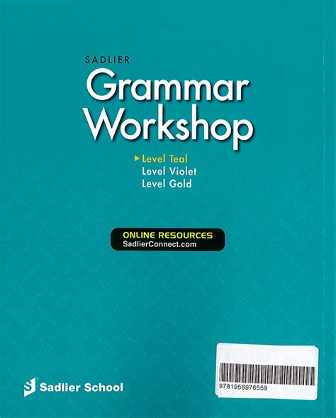 Grammar Workshop 6 Teal Lic Libreriaprcom