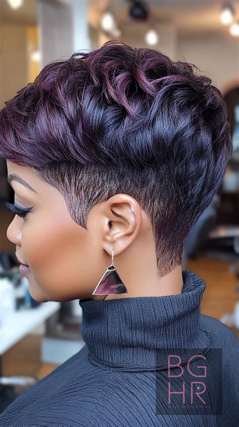 🍂 Fall Pixie Haircut Ideas For Black Women 🍂 Black Girls Hair Rocks