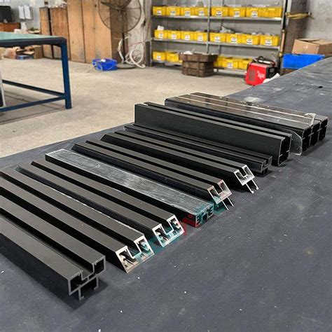 Hdsafe Black Frame Aluminum Sliding Door Track Hardware Interior