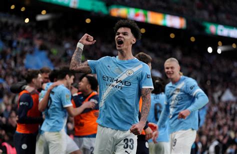 Nico Oreilly Powers Manchester City To League Cup Glory Against Arsenal