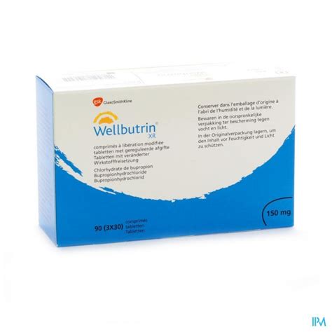 Wellbutrin Xr 150 Mg Tabs 90 X 150 Mg Apotheek Thiels