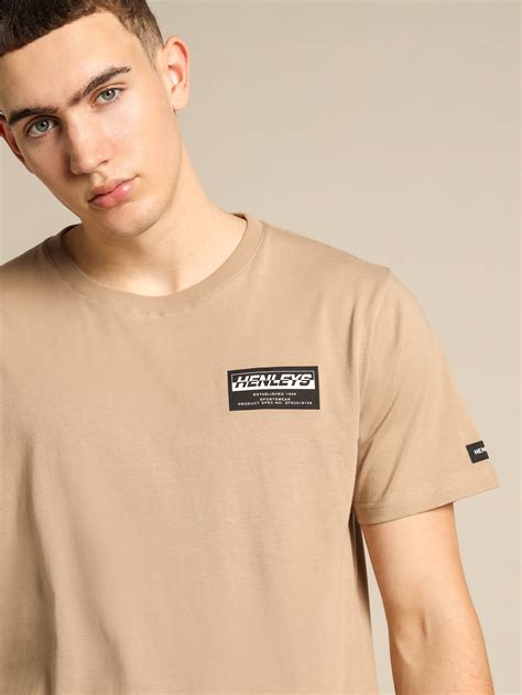 Henleys Nico T Shirt Desert Sand Glue Store