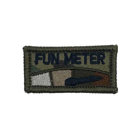 Fun Meter Patch Multicam Camo Notch