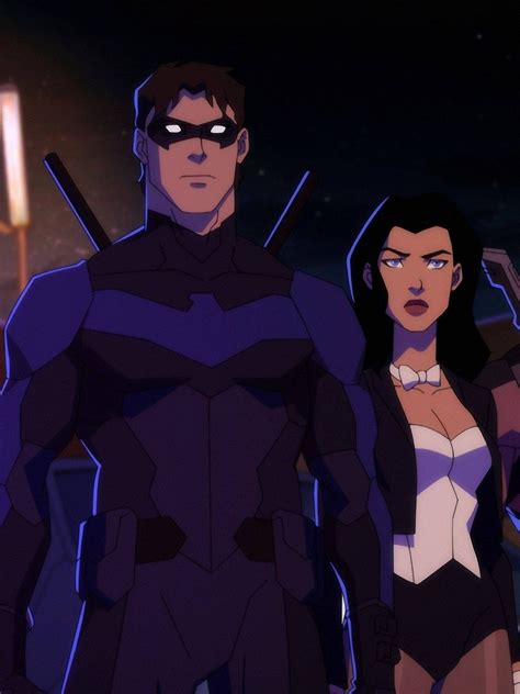 Young Justice Nightwing And Zatanna