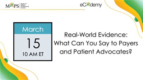 Neil Belson On Linkedin Upcoming Maps Webinar Real World Evidence What Can You Say To Payers And…