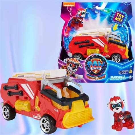Игрушка Щенячий Патруль Маршал и пожарная машина PAW Patrol, звук, свет ...