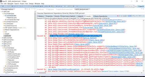 Java Maven 之类的问题 Tomcat启动找不到类java Csdn问答