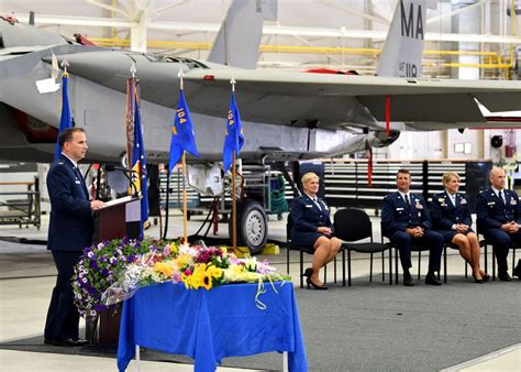 DVIDS - Images - The 104th Fighter Wing conducts change of command ceremonies [Image 5 of 22]