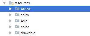 Resources How To Create Folder Contain Image In Android Studio