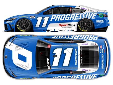 Denny Hamlin 11 Nascar 2026 Jgr Progressive 124 Nascarjolly Hom