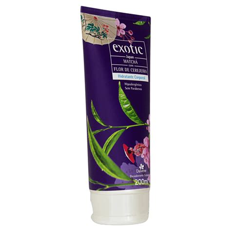 Hidratante Corporal Davene Exotic Japan 200ml Davene Drogarias Tamoio