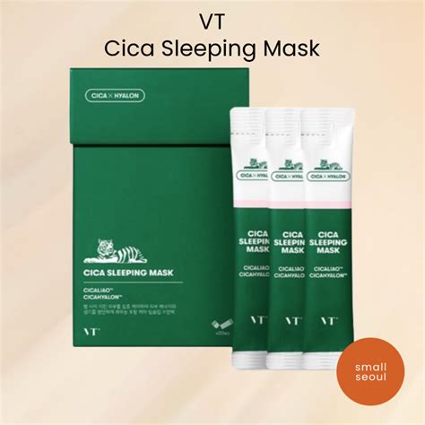 VT Máscara De Dormir Cica BTS s Pick Skincare BTS 1 Dia 1 Sachê