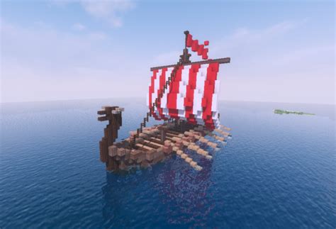 Viking Longship Minecraft Map