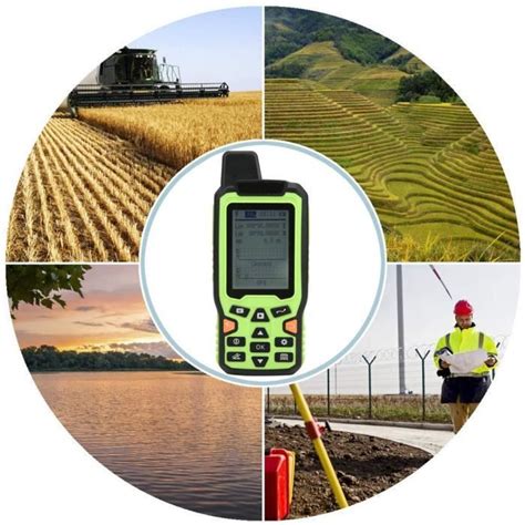 YOSOO Outil De Mesure De Terrain EM90 Mini Portable Haute Précision GPS Compteur De Superficie