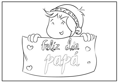 Dibujos Día Del Padre Para Colorear E Imprimir