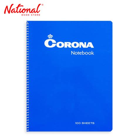 Corona Spiral Notebook 85x11 Inches School Supplies Shopee Philippines
