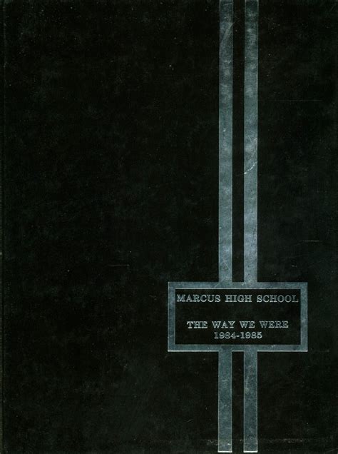1985 Yearbook From Marcus High School From Flower Mound Texas For Sale