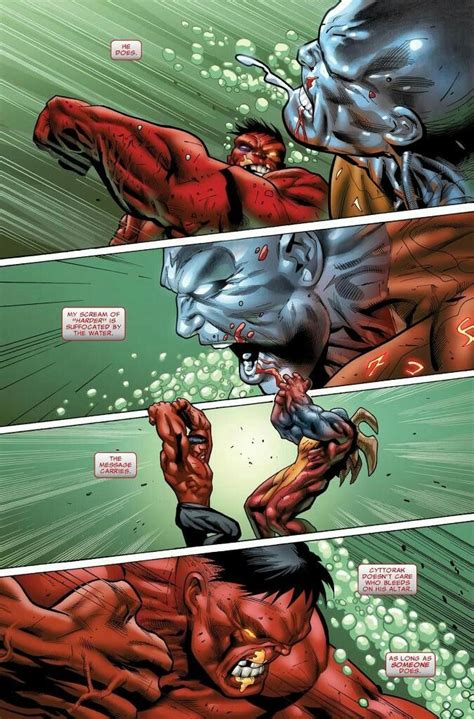 Unstoppable Juggernaut Colossus With Cytorak Gem Vs Red Hulk Red