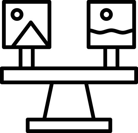 Comparison Icon Style 5089749 Vector Art At Vecteezy