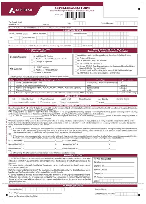 Axis Bank Neftrtgs Form Download In Pdf