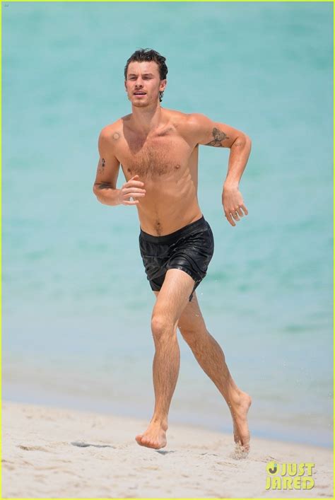 Shawn Mendes Was Spotted Shirtless In Miami Before His Rio Trip Photo