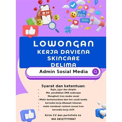 Lowongan Kerja Admin Sosial Media Juni 2023 Lowongan Kerja Riau