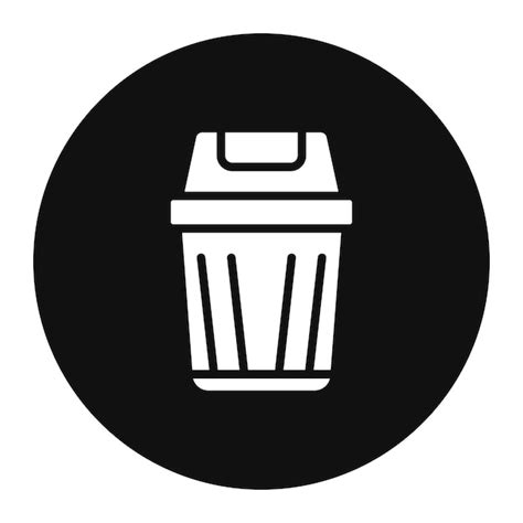 Premium Vector Trash Can Vector Illustration