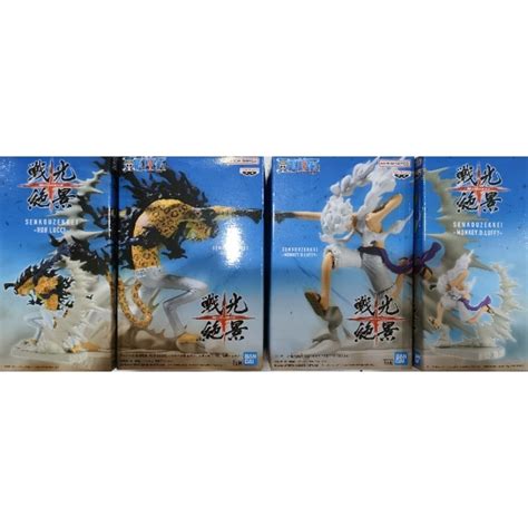 One Piece Senkozekkei Rob Lucci Monkey D Luffy Luffy Gear 5 Nika
