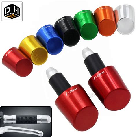 MM CNC Universal Motorbike Handlebar End Plug Slider Motorcycle Counterweight Handlebar