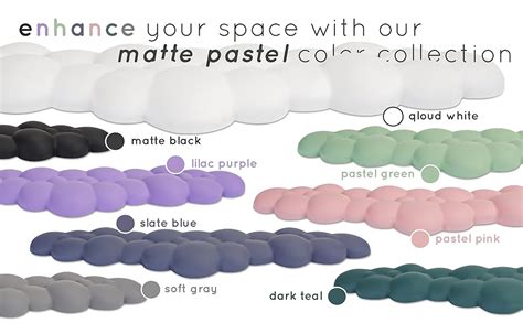 Amazon Com Qloud Cloud Wrist Rest Cloud Palm Rest Keyboard Rest Desk Cloud Wrist Pad